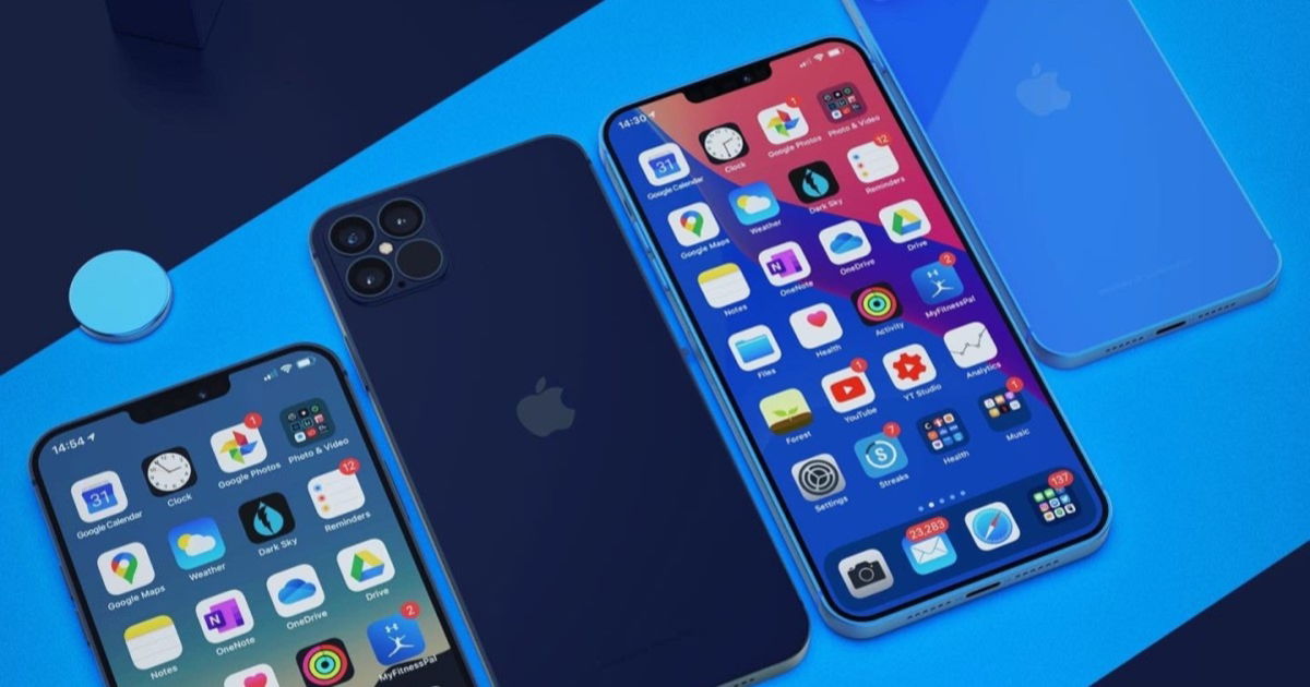 Este nuevo concepto del iPhone 12 luce espectacular en azul