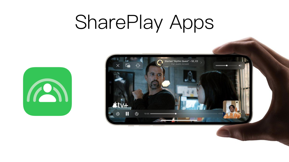 Estas apps son compatibles con SharePlay de iOS 15