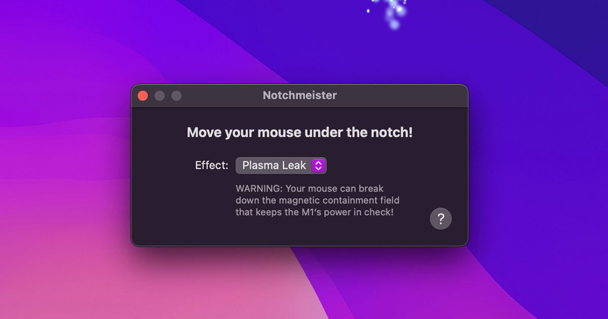 Esta app permite decorar el notch de tu MacBook Pro