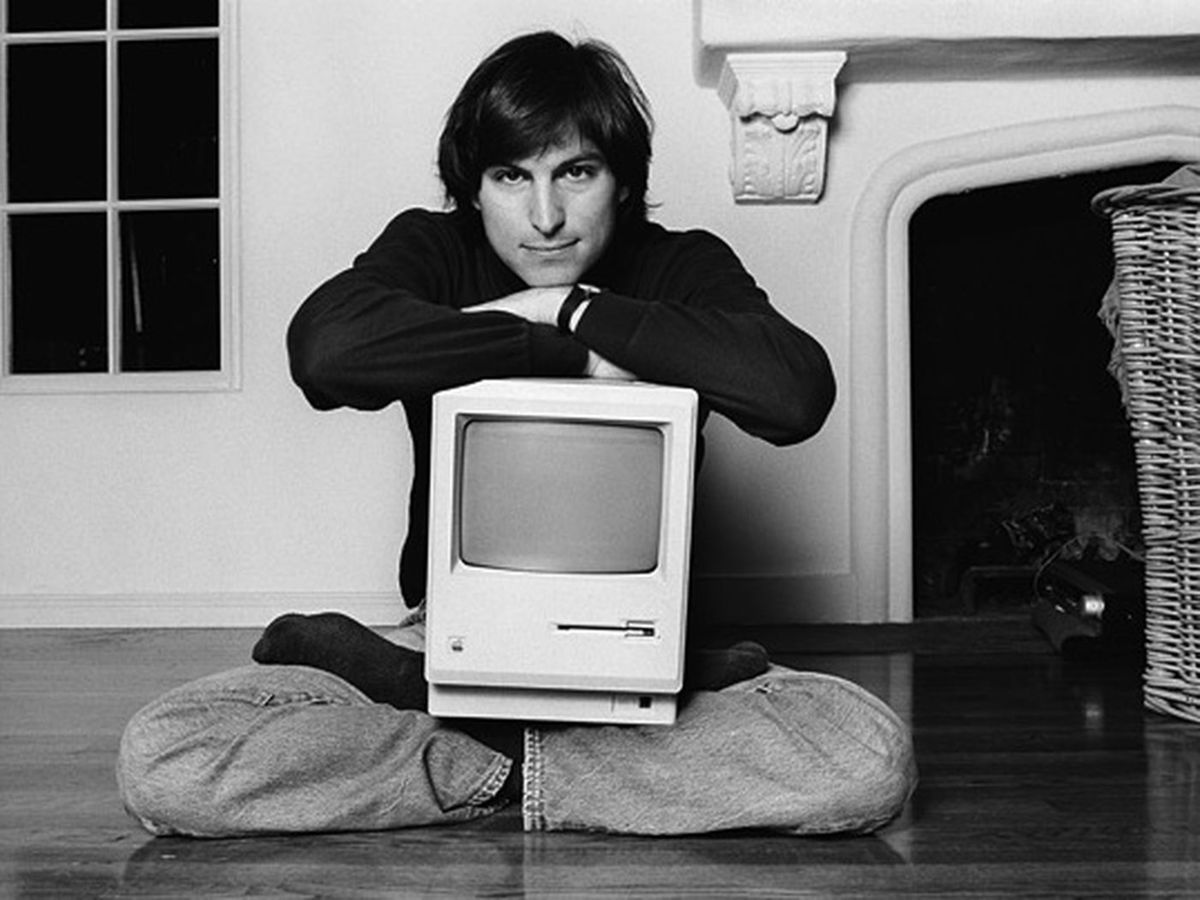Comparten una foto muy especial e inédita de Steve Jobs