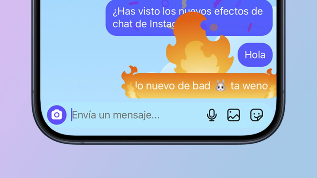 Cómo usar los nuevos efectos de chat de Instagram en tu iPhone