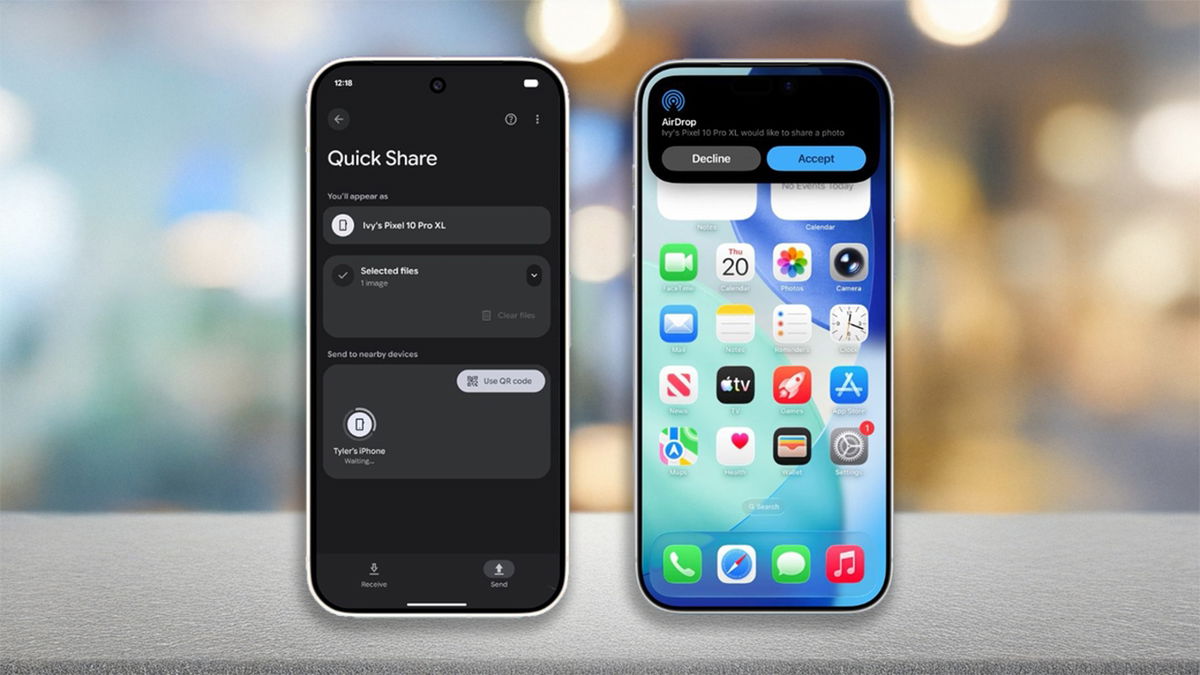 Android se hace compatible con AirDrop del iPhone gracias a Quick Share: enviar archivos entre ...